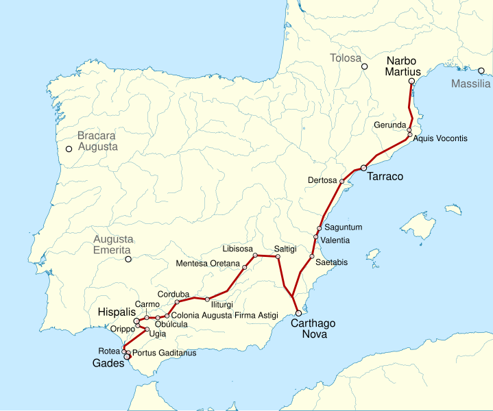 La calzada romana más larga del mundo: tenía unos 1500 km de longitud y ...