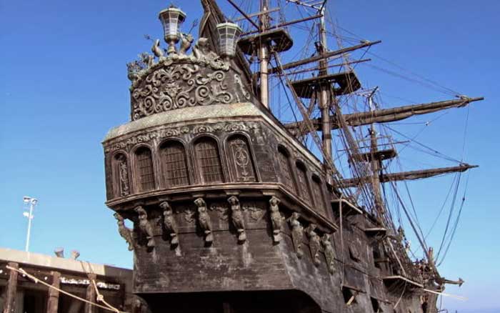 La Perla Negra, el impresionante y real barco de Piratas del Caribe